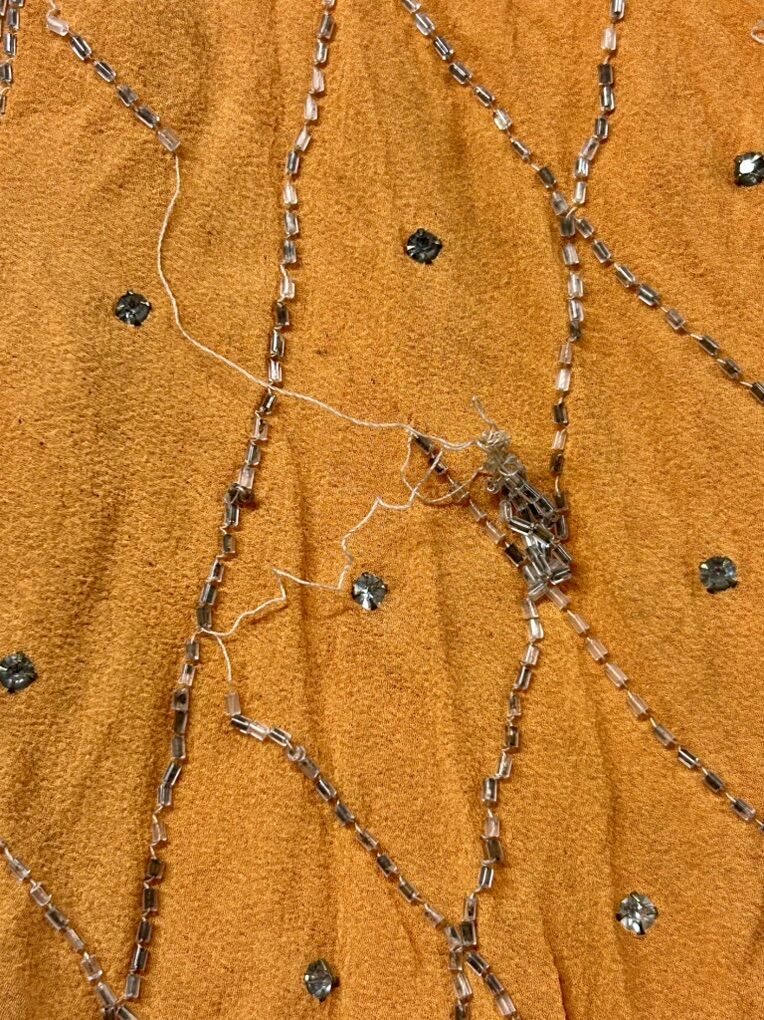 Antique Vintage 1920's Beaded Flapper Dress Deco | Women's Clothing ...