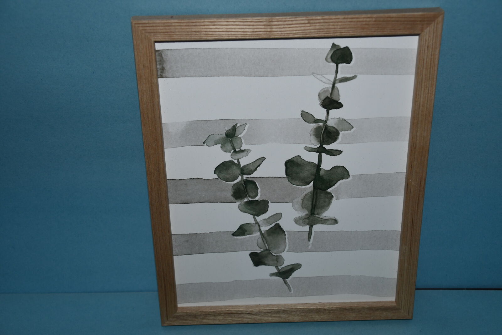 2 HOBBY HOBBY PICTURES ~ NEUTRAL TONES ~ 12" x 10" ~ WOOD FRAMES ~ BOTH ...