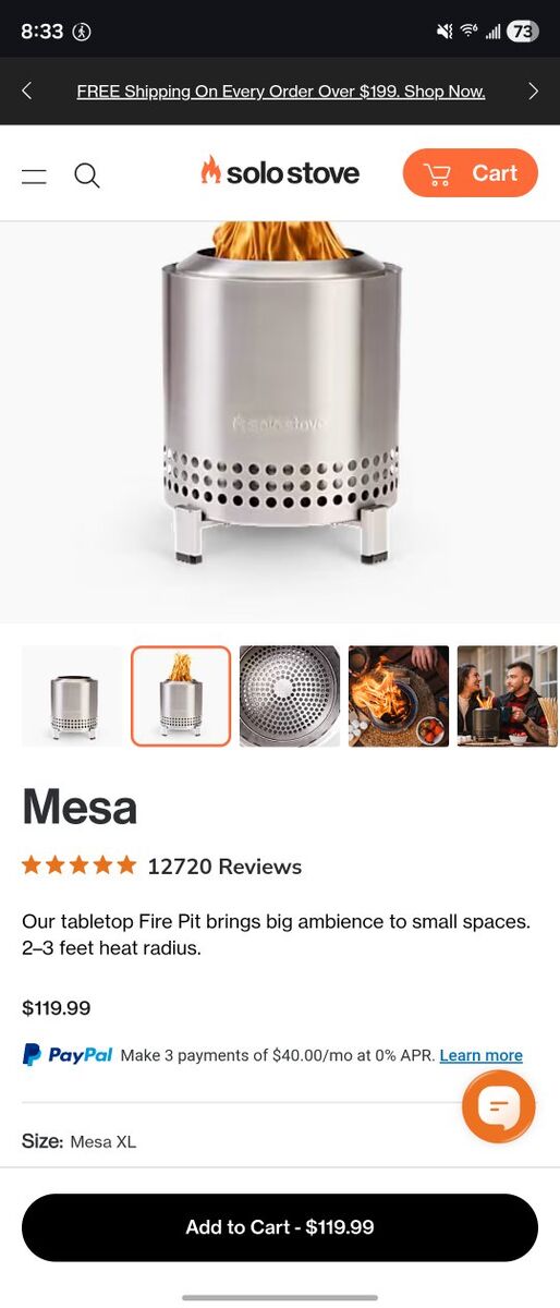 Solo Stove Mesa XL | Camping & Outdoors Equipment | KSL Classifieds