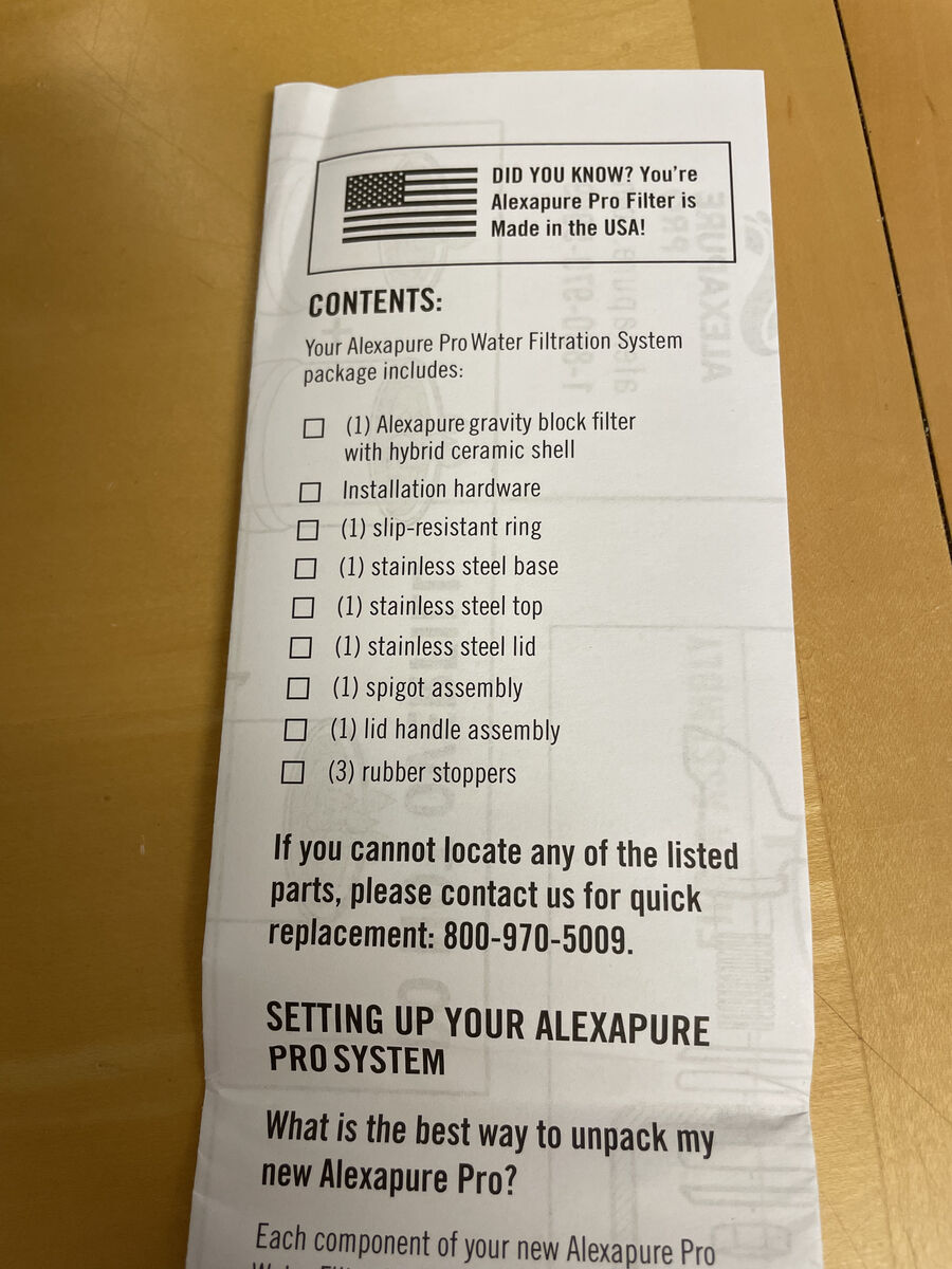 Alexapure Pro Water Filtration System | Kitchen | KSL Classifieds