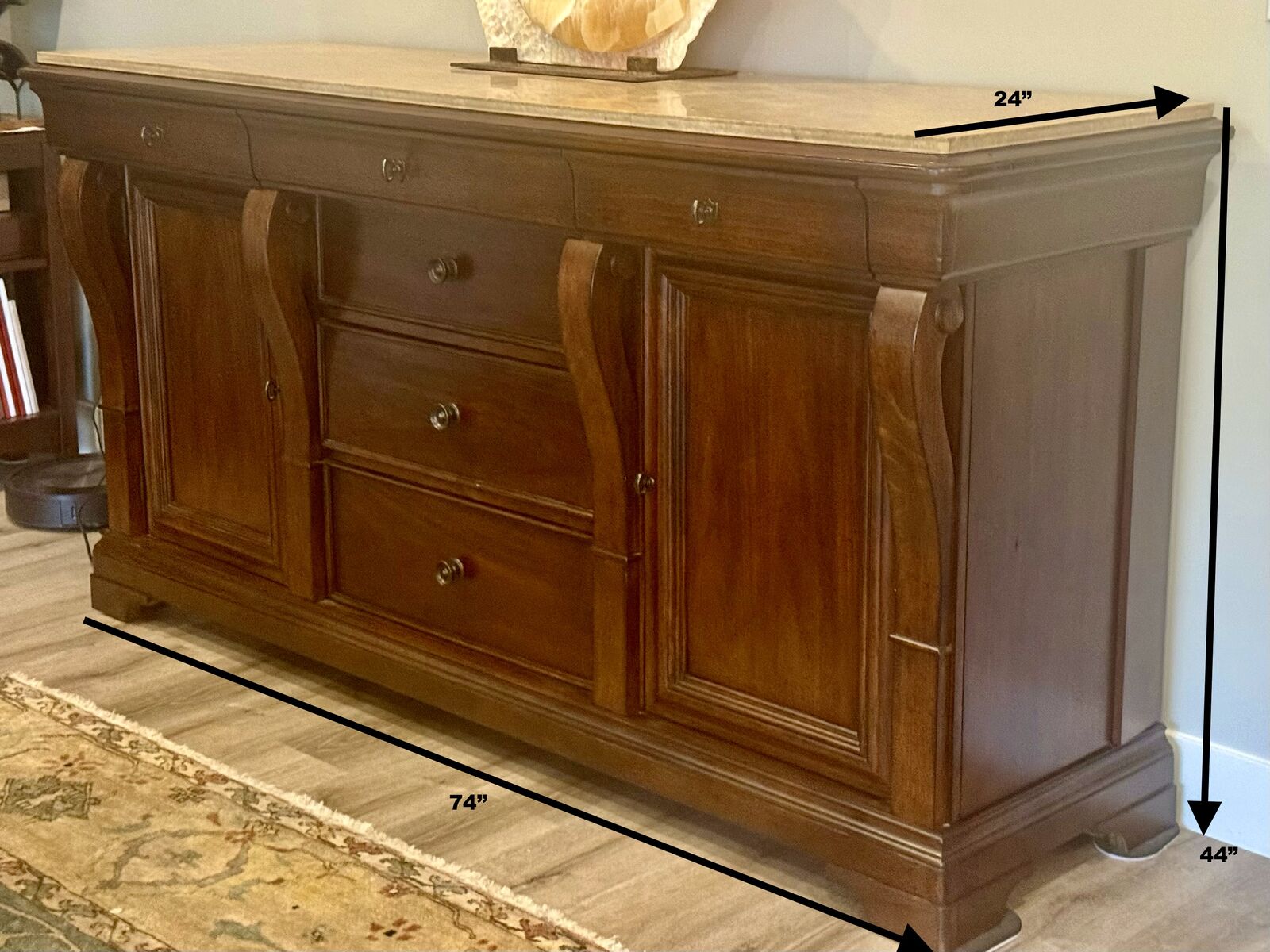 Walnut Buffet | Buffets, Hutches and Curios | KSL Classifieds