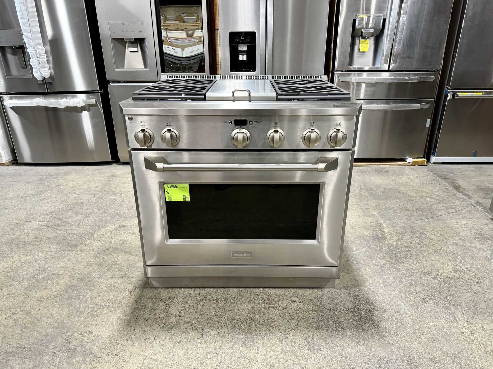 NEW MONOGRAM STATEMENT SERIES PRO GAS RANGE | Stoves, Ranges and Ovens ...