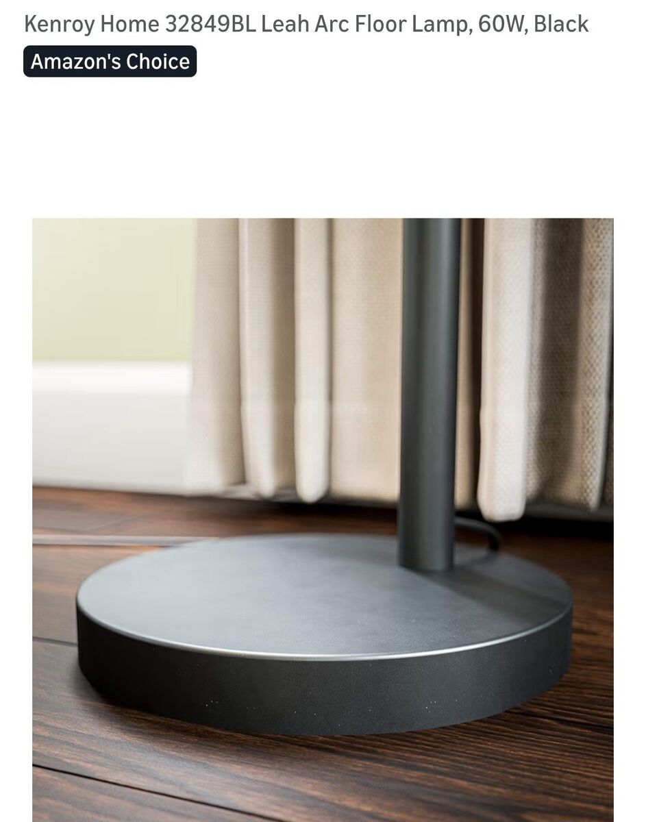 Black 3 Light Arc Floor Lamp Brand New | Home Decor | KSL Classifieds