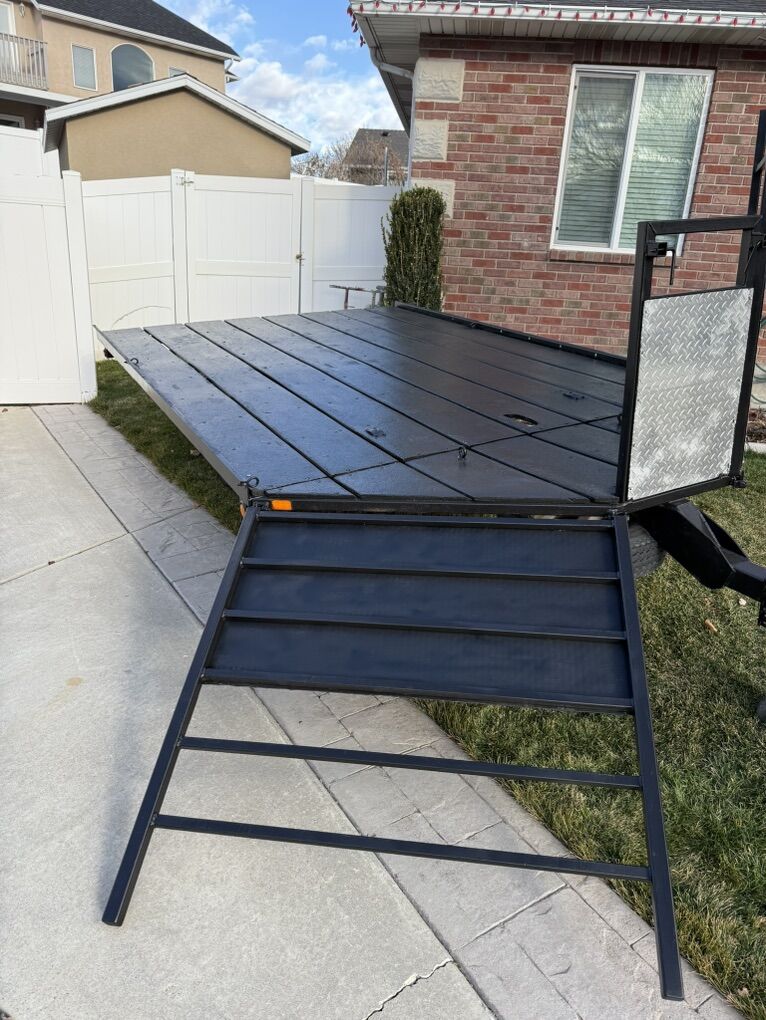 Double wide snowmobile trailer 8 x 11’ | Utility Trailers | KSL Classifieds