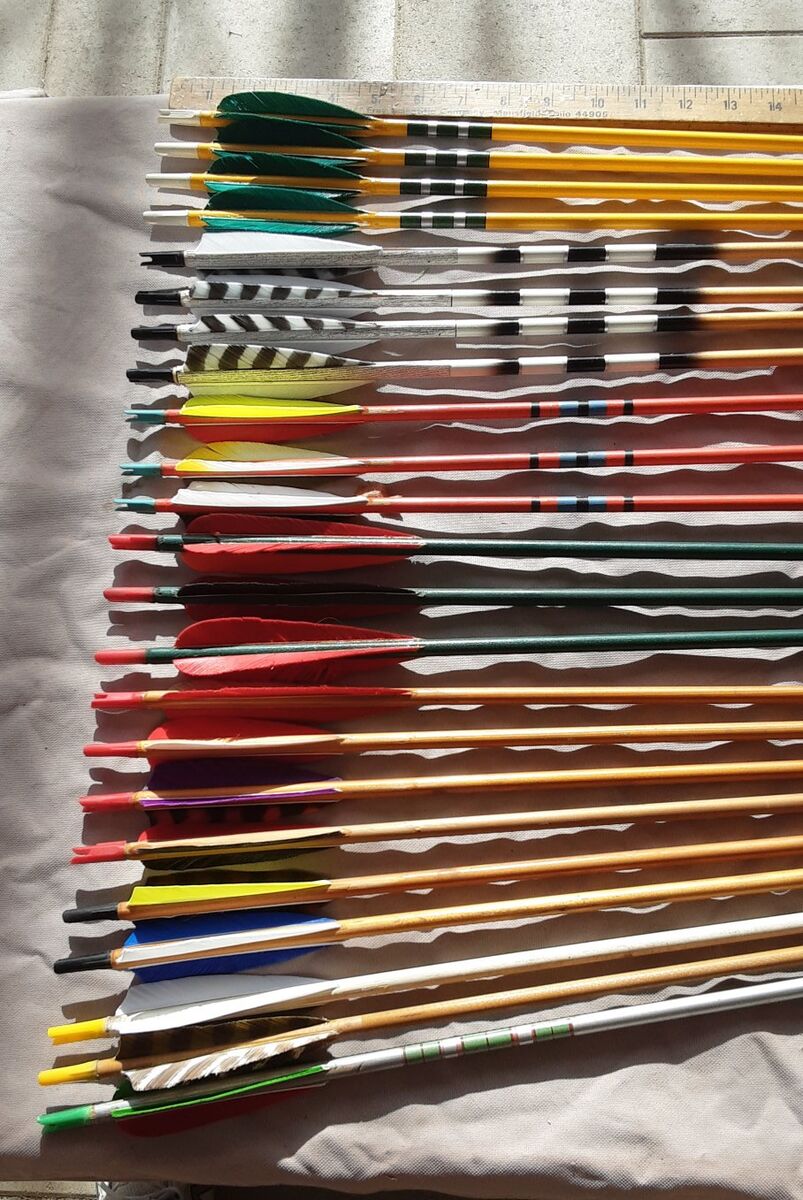 Vintage Wooden Target Arrows | Archery Equipment | KSL Classifieds
