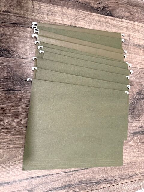 30 Hanging File Folders with Tabs - Letter Size | Office Supplies | KSL ...