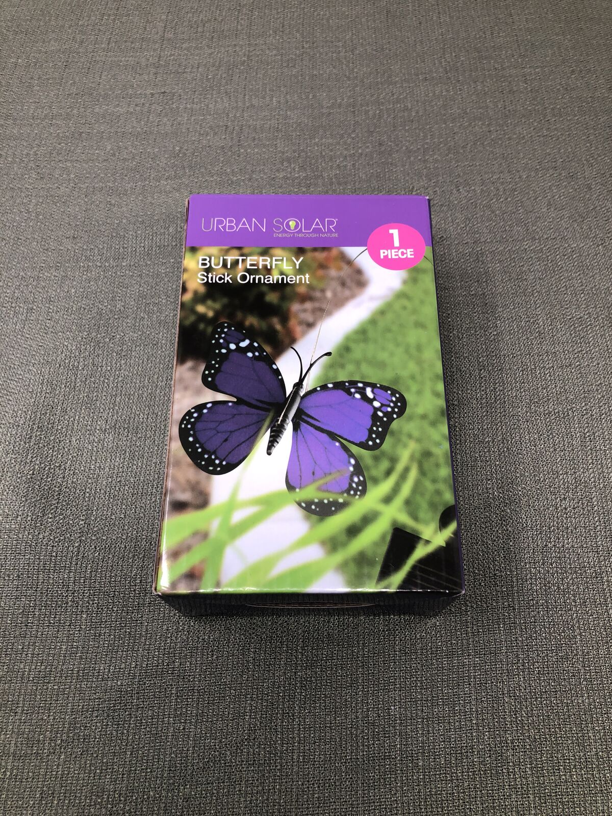 Urban Solar Butterfly Stick Ornament | Landscape and Yard Decorations ...