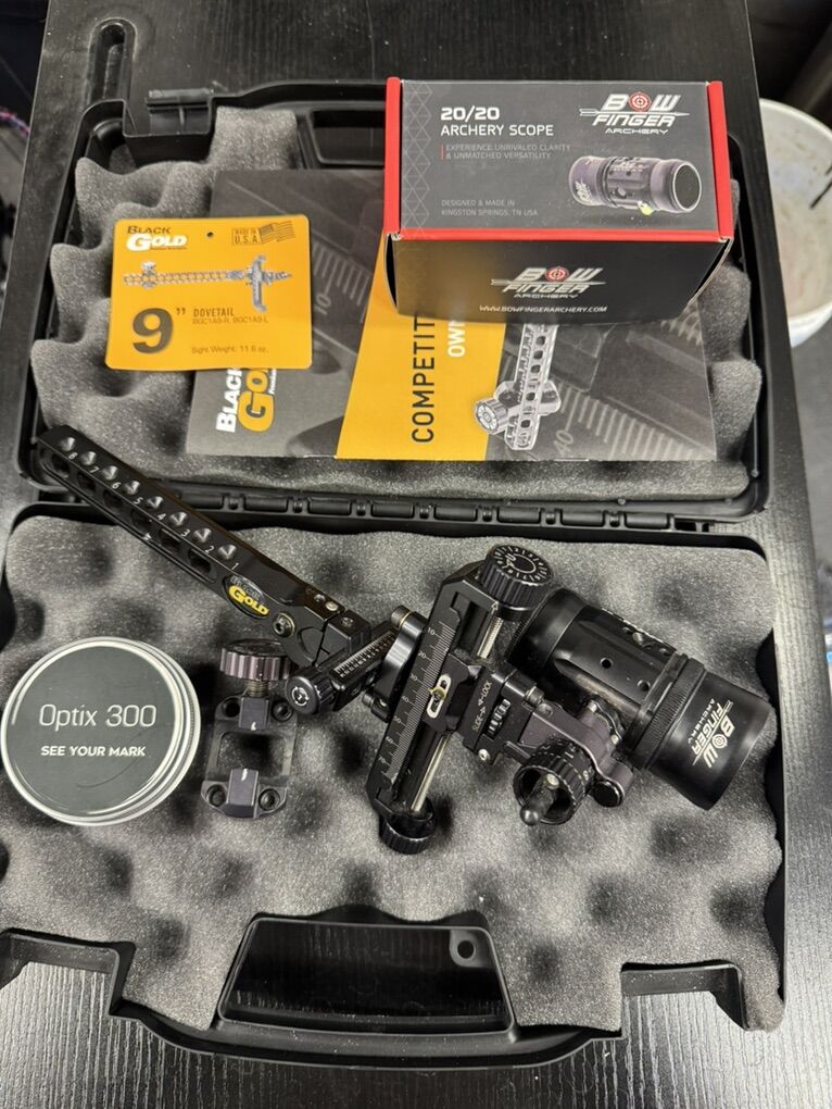 Black Gold Competition Sight | Archery Equipment | KSL Classifieds