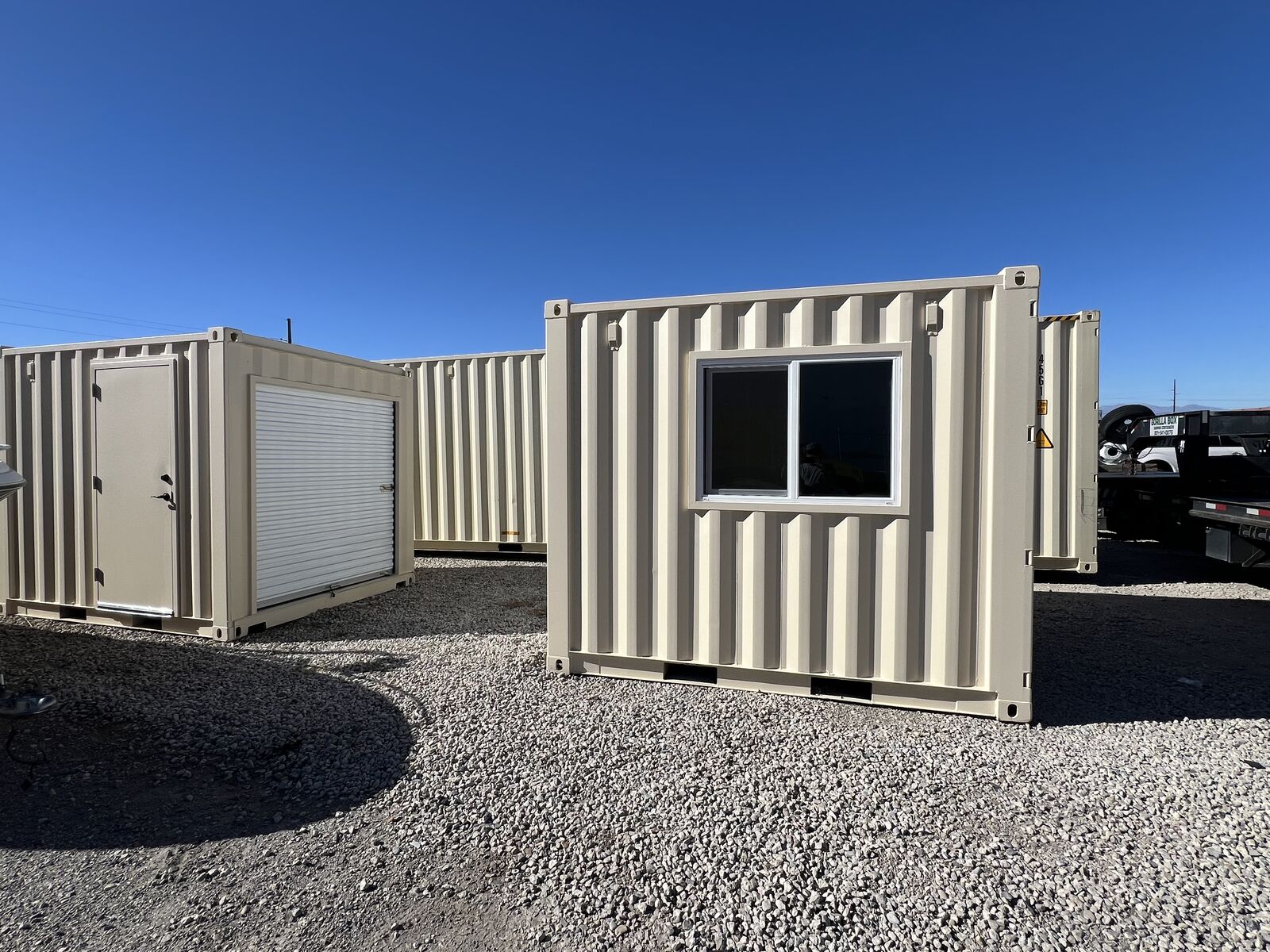 20' and 40' High Cube Shipping Containers. Great Office, Shed, Used and ...