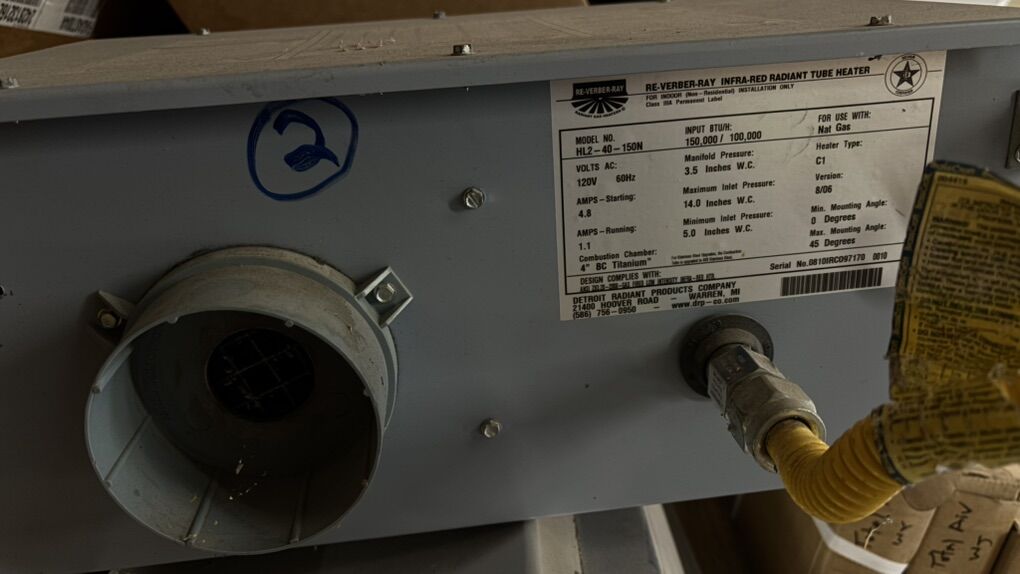 150,000 Radiant Tube Heater | Farm Equipment | KSL Classifieds