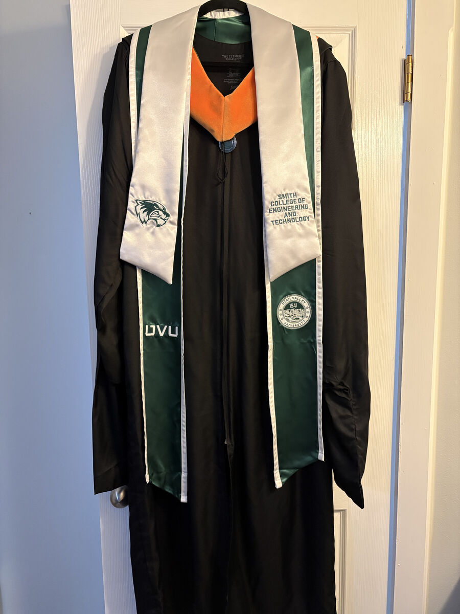Masters UVU Cap and Gown for ENGINEERS | Formal Wear | KSL Classifieds