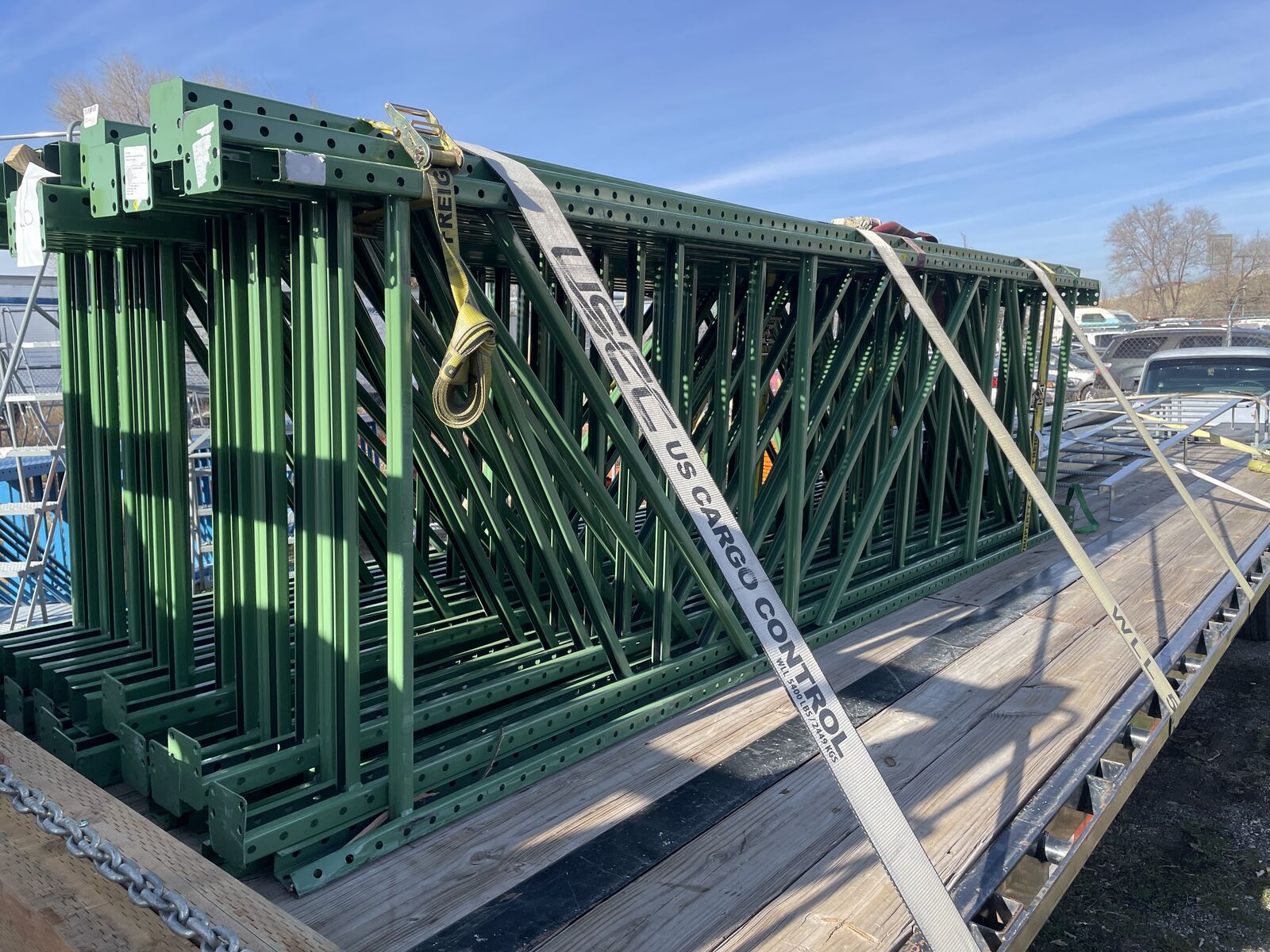 New 12' Pallet Racking Uprights Teardrop | Tool Storage | KSL Classifieds