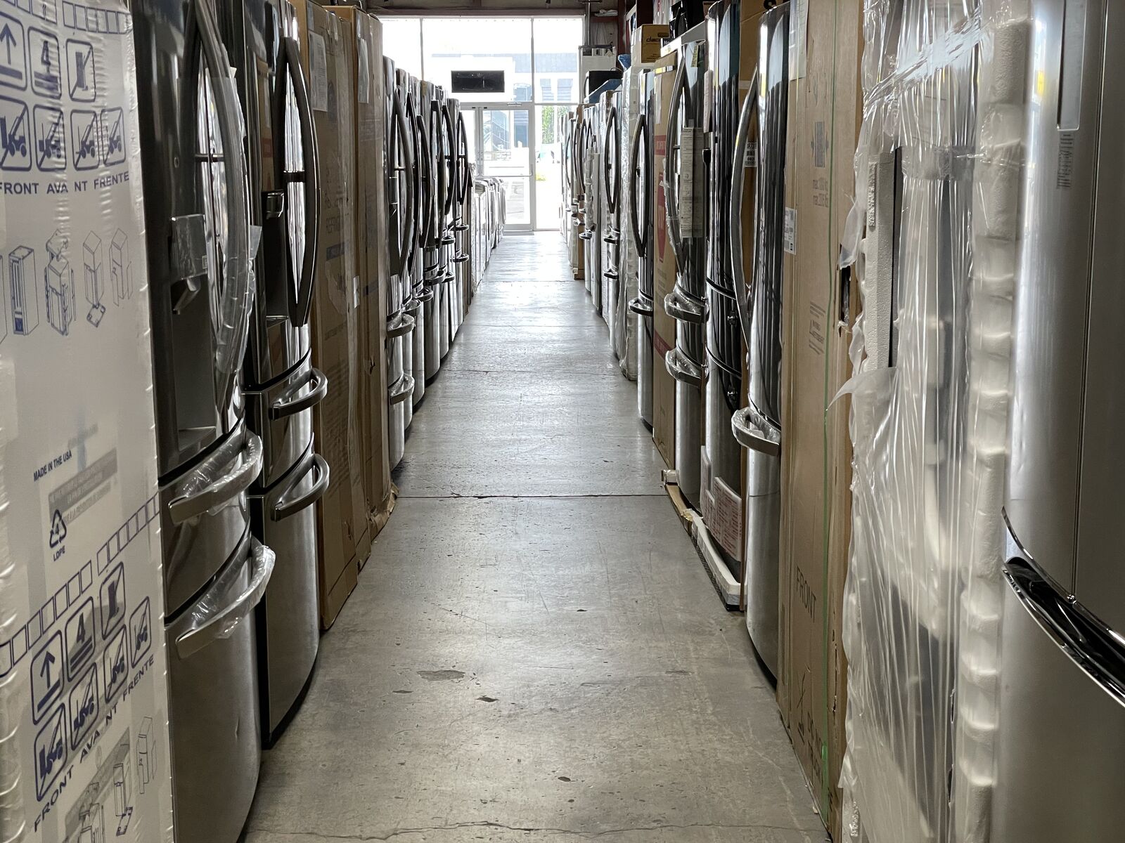 STAINLESS STEEL KITCHENAID REFRIGERATOR WITH WARRANTY | Refrigerators ...