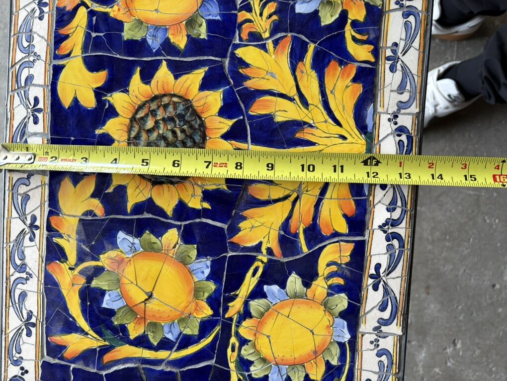 Sunflower Tile Accent Table (Vintage Style) | Home Decor | KSL Classifieds