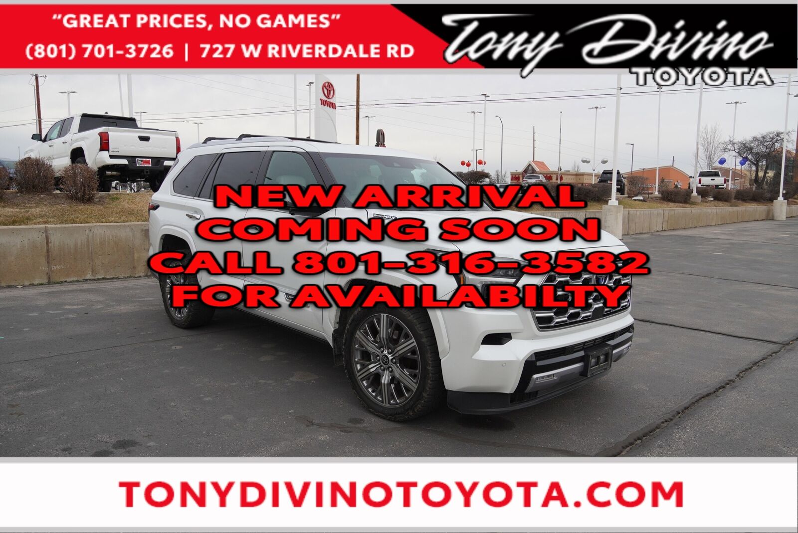 2024 Toyota Sequoia Capstone in Riverdale, UT | KSL Cars