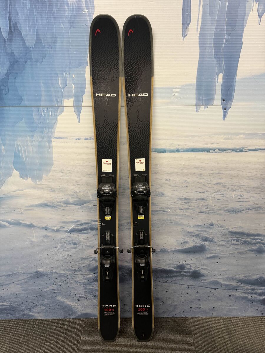 New Head Kore 100 Ti 156cm Skis w/ Tyrolia Attack LYT 11 Bindings ...