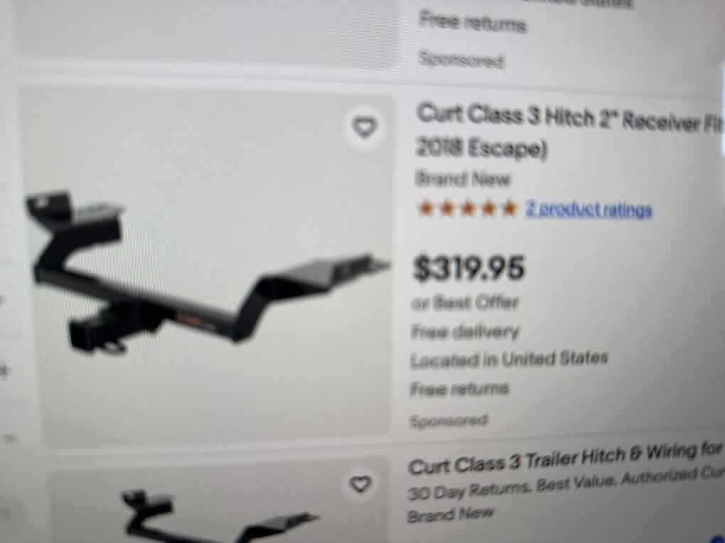 Rear Hitch Ford Escape | Auto Accessories | KSL Classifieds