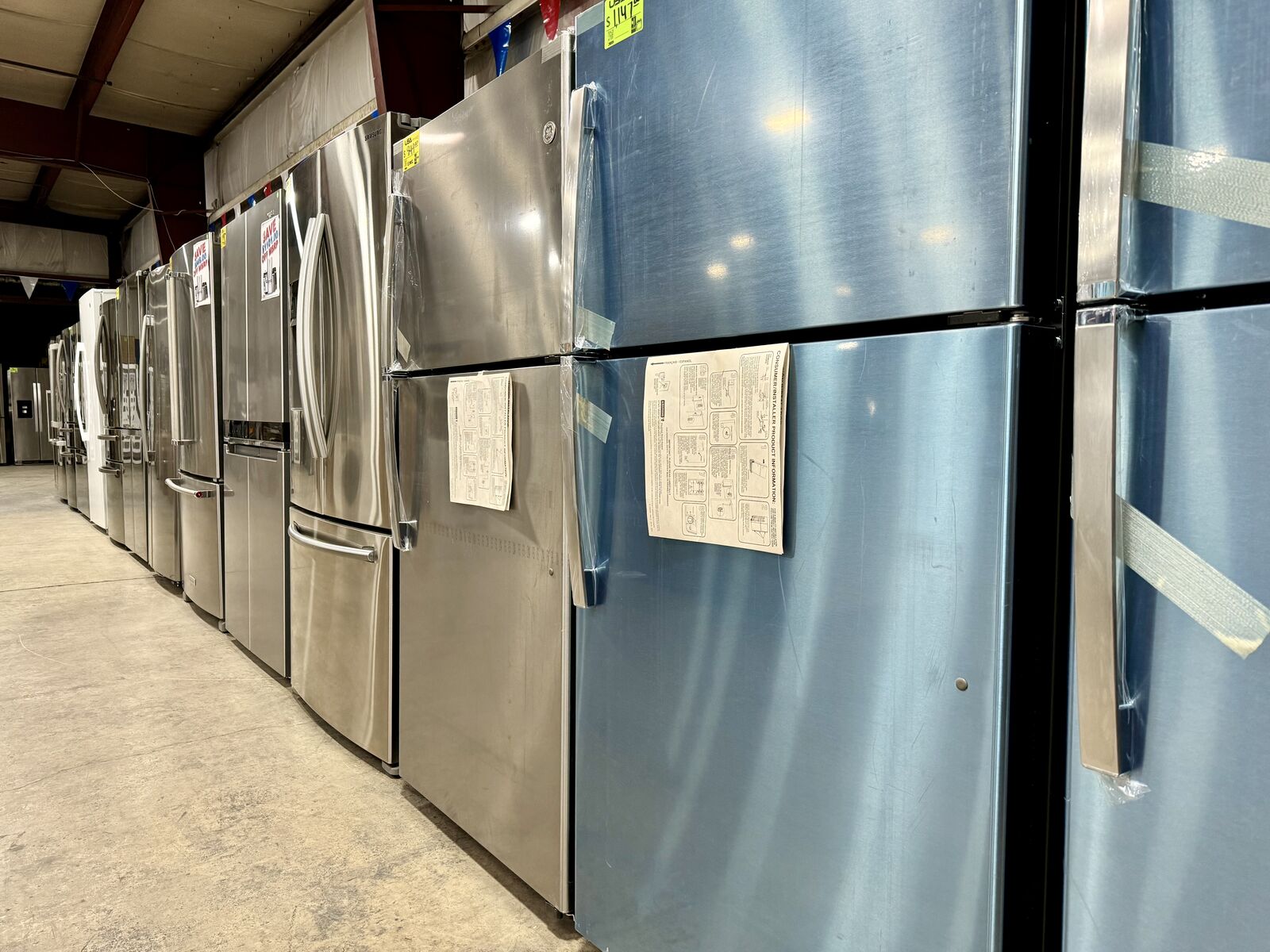 NEW GARAGE READY FROST FREE GE UPRIGHT FREEZER | Refrigerators ...