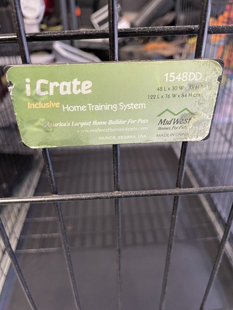 49 X 30 X 33 Xl Wire Crate Kennel | Pet Equipment and Supplies | KSL ...