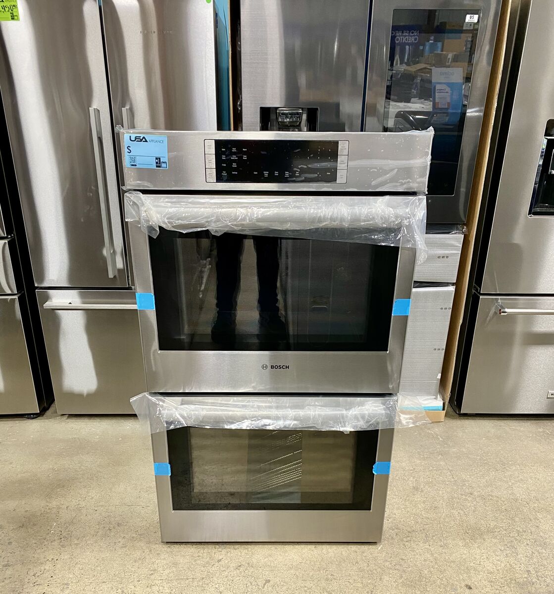 Bosch 800 SERIES DOUBLE ELECTRIC WALL OVEN | Stoves, Ranges and Ovens ...