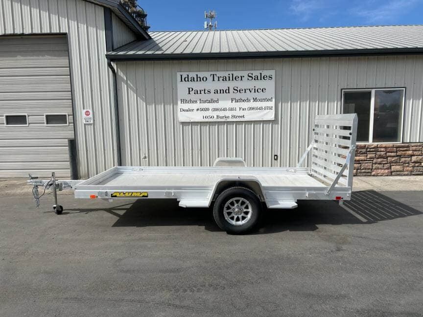 2026 Aluma 6812H-S-TG 69' x 12' 3' Aluminum Utility Trailer 3K Tailgate ...