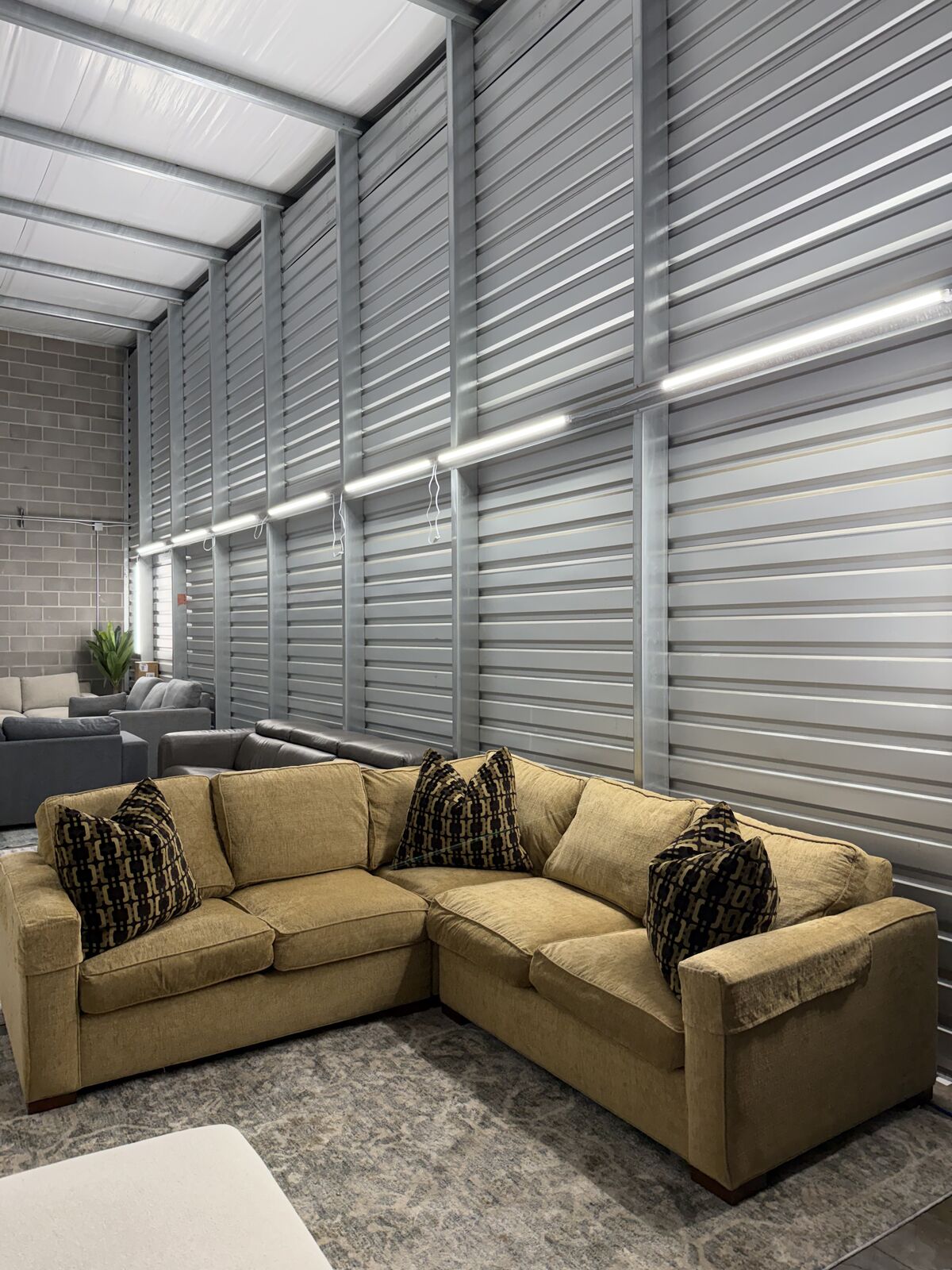 ️ MOVE-OUT BUSINESS SALE — ETHAN ALLEN FEATHERBLEND SECTIONAL ...