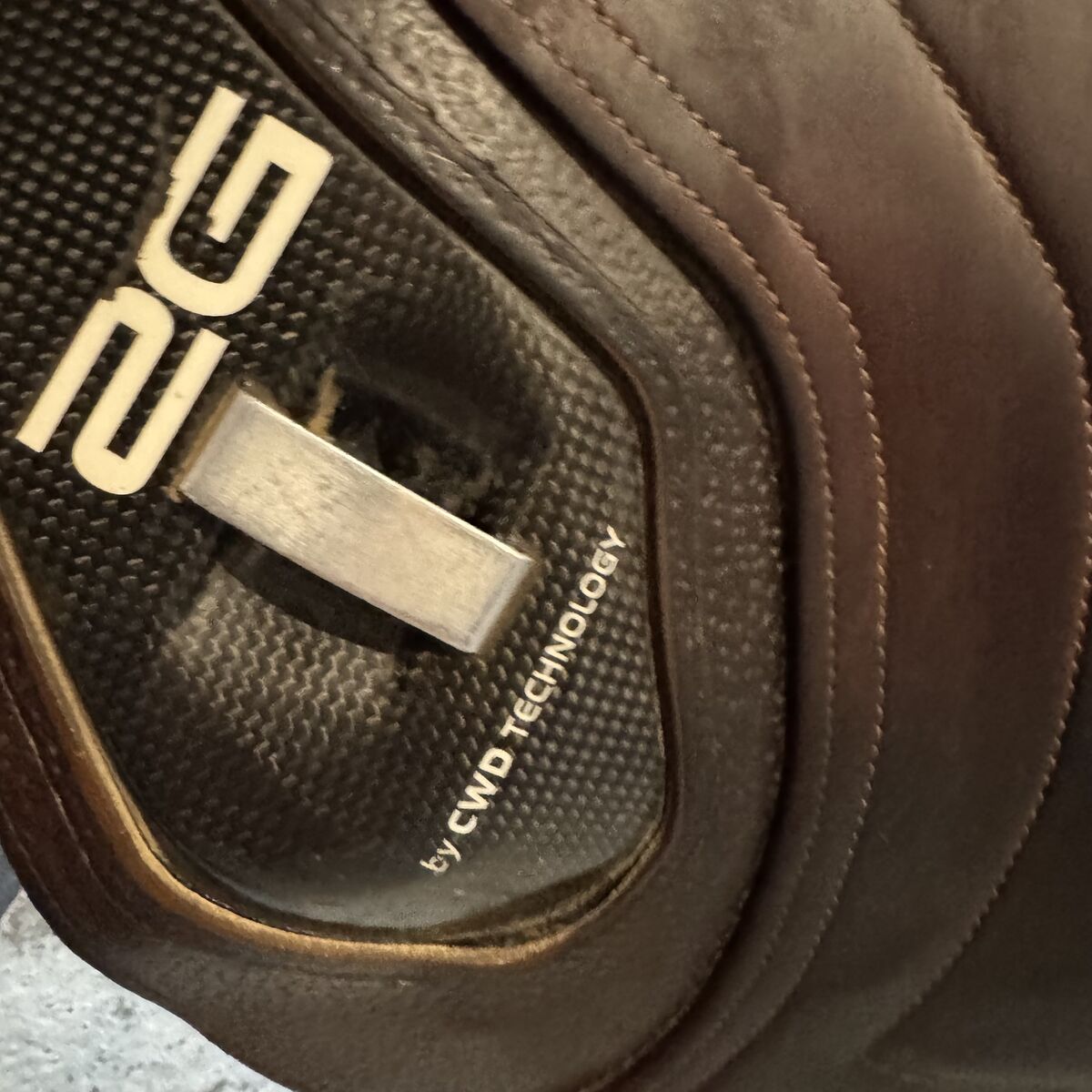 CWD 2G Full Calf Close Contact Jump Saddle 17” Seat Medium Tree Half ...