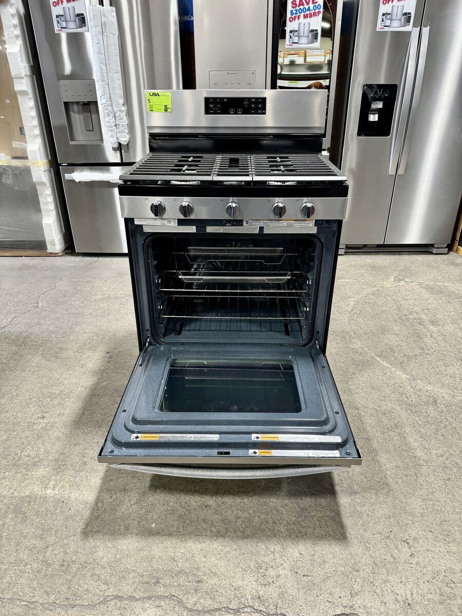 WHIRLPOOL STAINLESS STEEL GAS RANGE WITH AIR FRY | Stoves, Ranges and ...