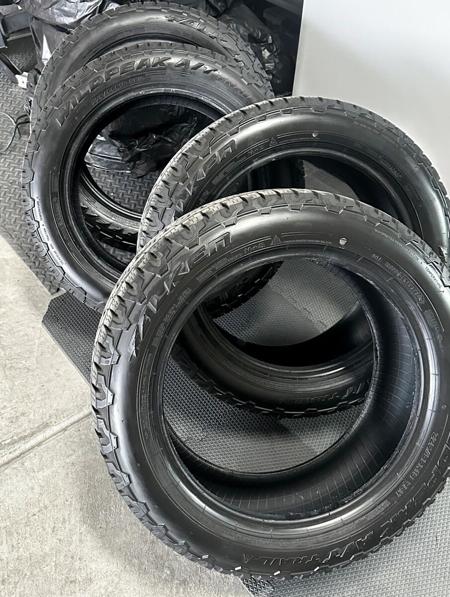 Four 225/55R18 Falken Wildpeak A/T Trail | Wheels and Tires - SUV ...