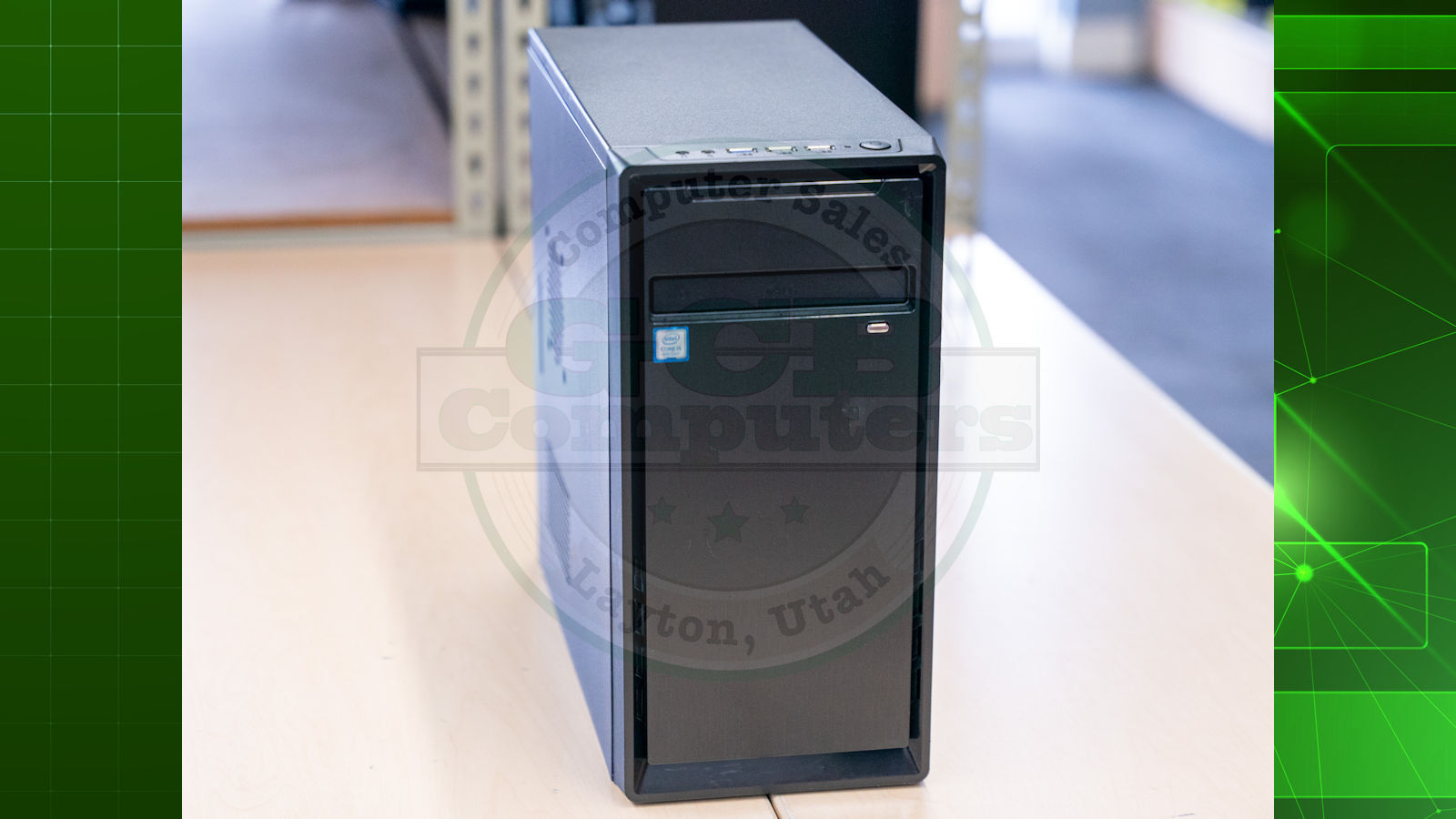 Custom i5-9400 Gamer PC 800GB SSD 16GB RAM RX 580 Windows 11 Tower ...