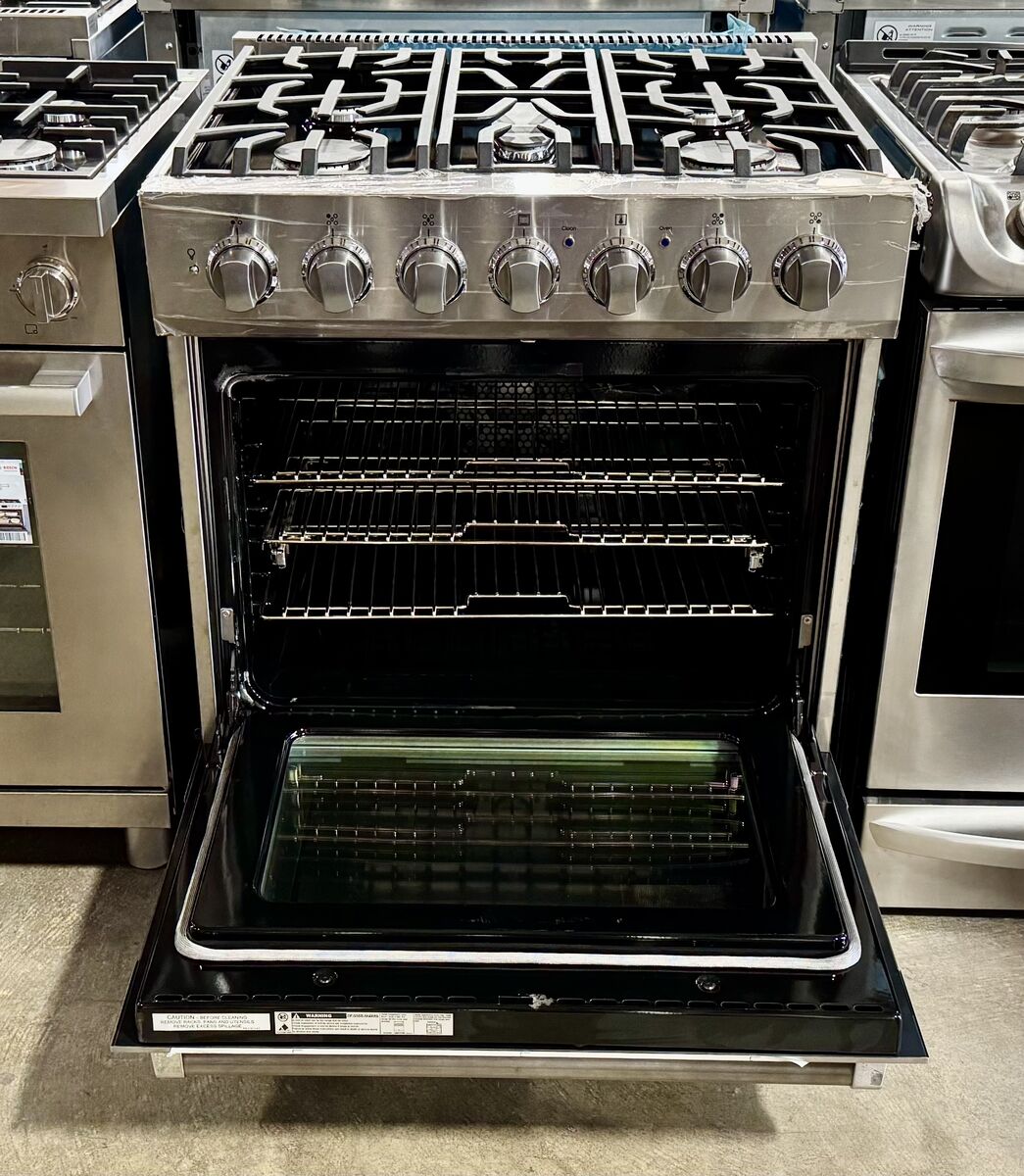 VIKING STAINLESS STEEL DUAL FUEL RANGE | Stoves, Ranges and Ovens | KSL ...