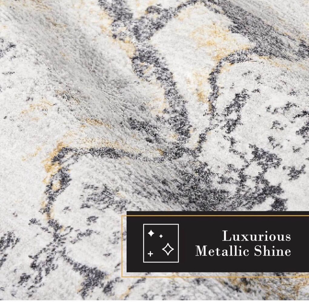 5'2x7'2 Area Rug Marble Glam Metallic | Rugs | KSL Classifieds