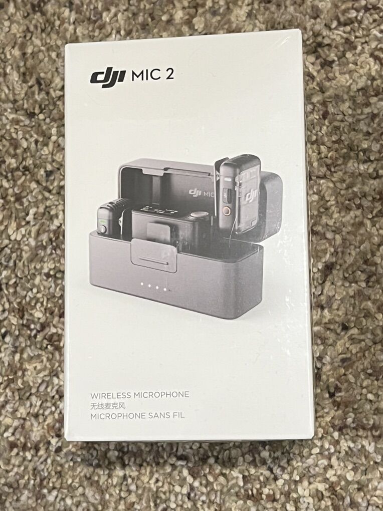 DJI Mic 2 (2 TX + 1 RX + Charging Case) Brand New | IPhone & Smartphone ...
