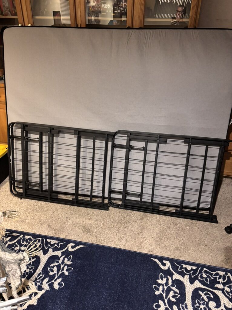 Queen And Box Leg Frame | Beds, Mattresses and Box Springs | KSL ...