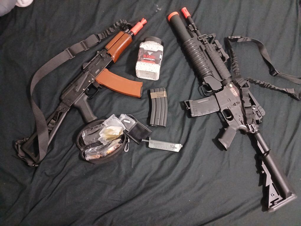 Airsoft m4 & AK 47 | Airsoft | KSL Classifieds