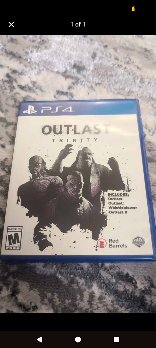 Outlast trinity for PS4! Incredible horror game | Playstation Games and ...