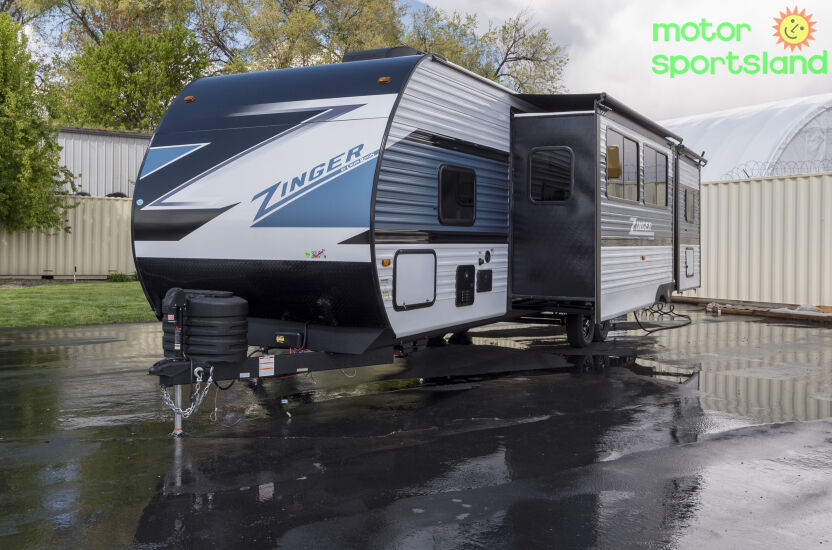2025 Keystone Zinger 320FB Rear Living Room | Travel Trailers, Bumper ...