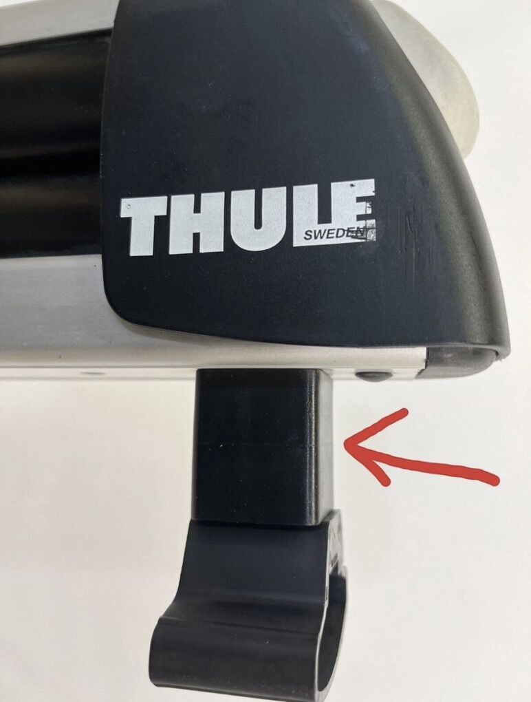 Thule Extension Spacer for Ski Snowboard Roof Rack | Ski, Bike and ...