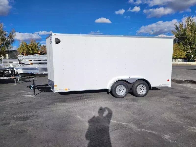 2025 7X16 Arrow with Spare American Hauler Enclosed Cargo Trailer ...