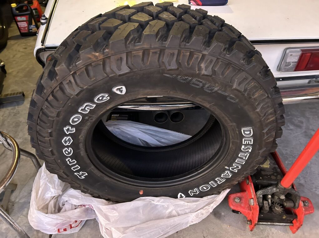 LT 255 75/R17 Firestone Destination $75! | Wheels and Tires - SUV ...
