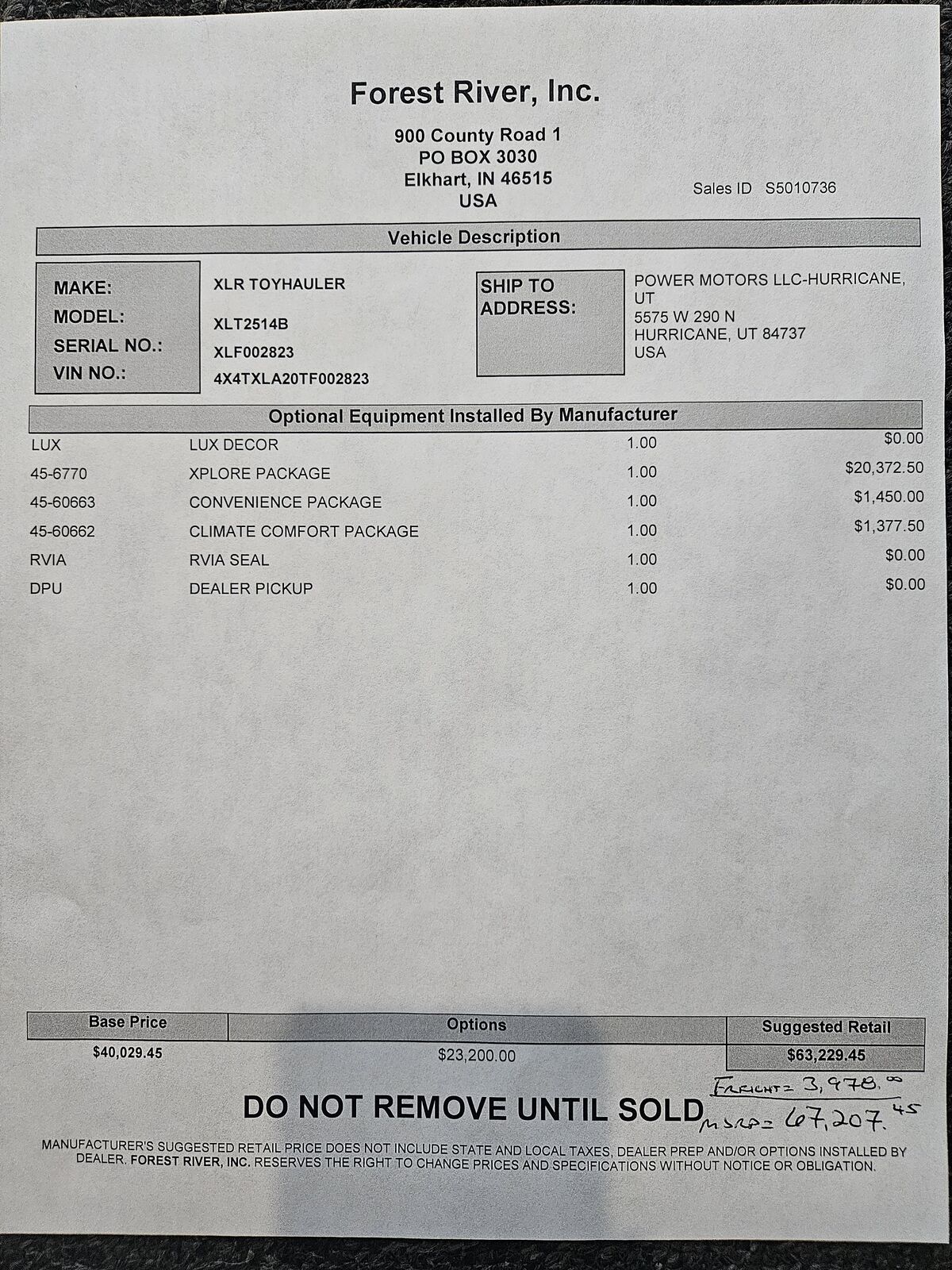 New 2026 XLR Boost 2514B Toy Hauler 14ft Garage! Solar! Huge Discount ...