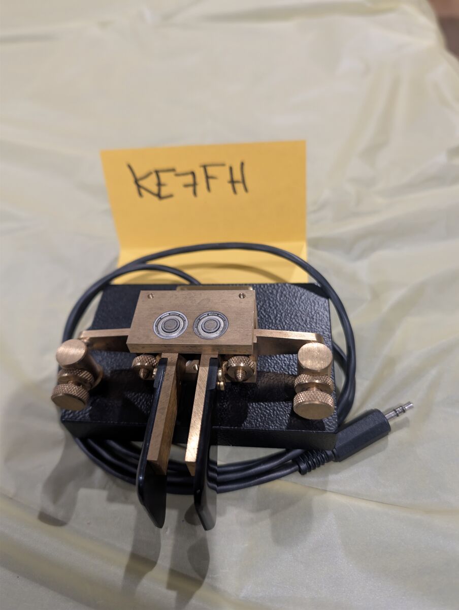 Kent Morse Twin Paddle Key & LogiKit CMOS4 Electronic Keyer | Ham and ...