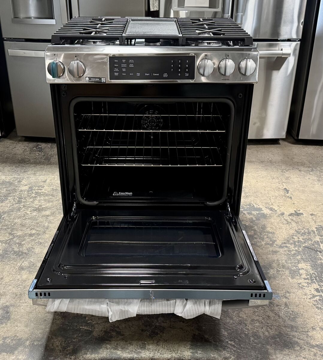 GE SLIDE IN STAINLESS STEEL SMART GAS RANGE | Stoves, Ranges and Ovens ...