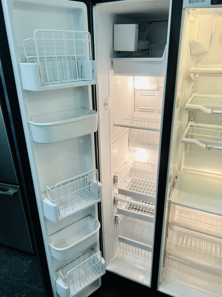 Jenn-Air Stainless Side By Side Refrigerator | Refrigerators & Freezers ...