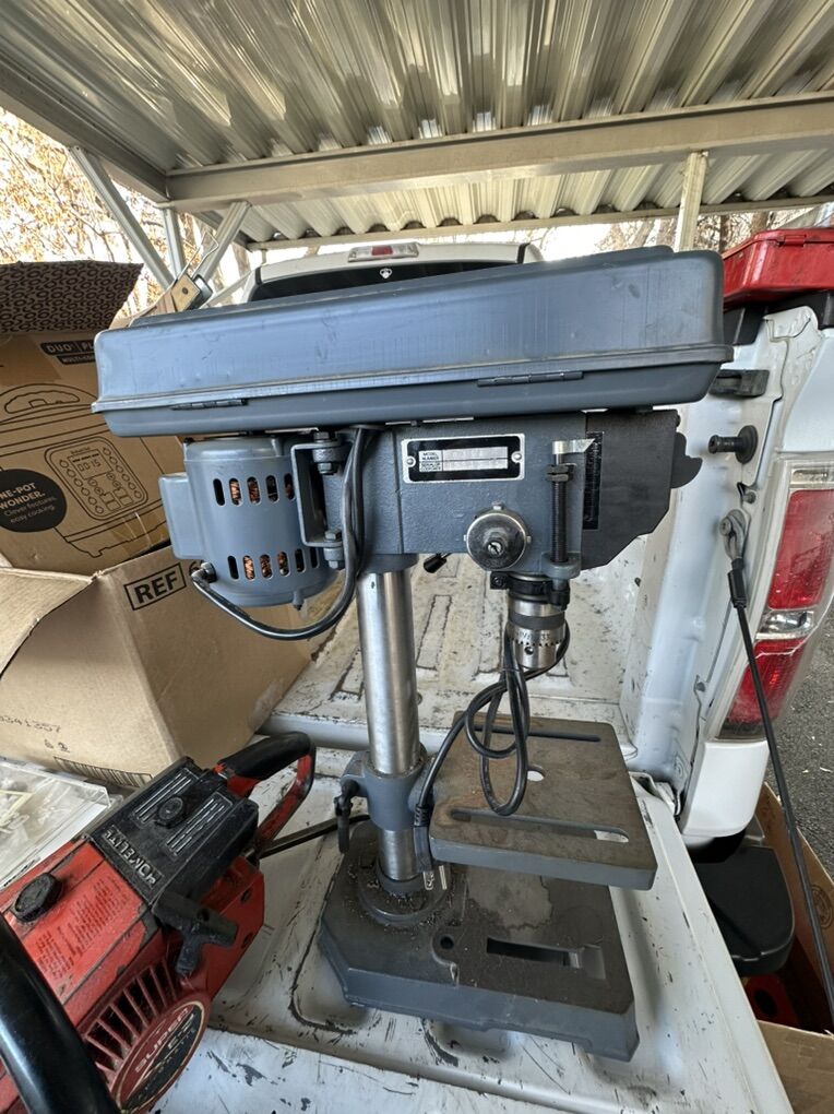 Central Machinery 8 in. 5 Speed Bench Drill Press | Shop Tools | KSL ...