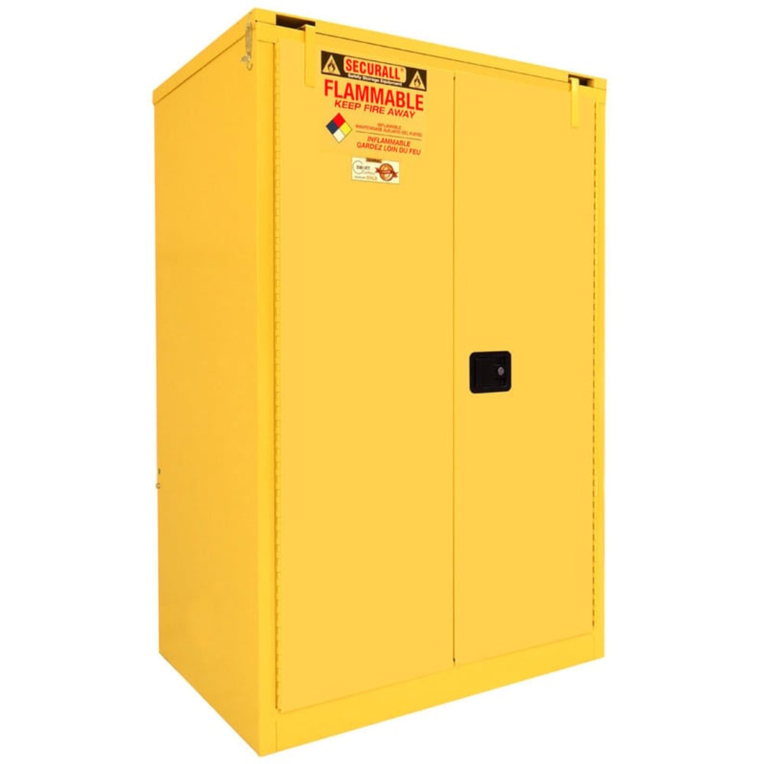 SECURALL Flammable Safety Storage Cabinet 90 Gal, 67” x 43” x 31 ...