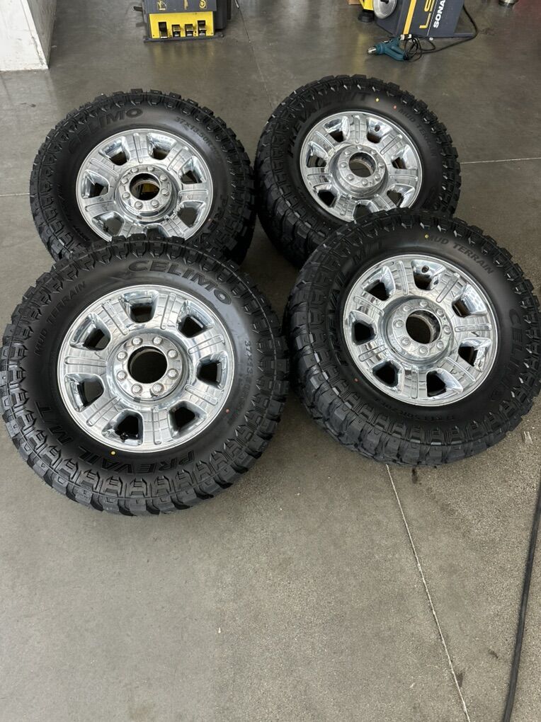 NEW F350 LEM 20in Chrome Wheels/ 37x13.50r20 | Wheels and Tires - SUV ...