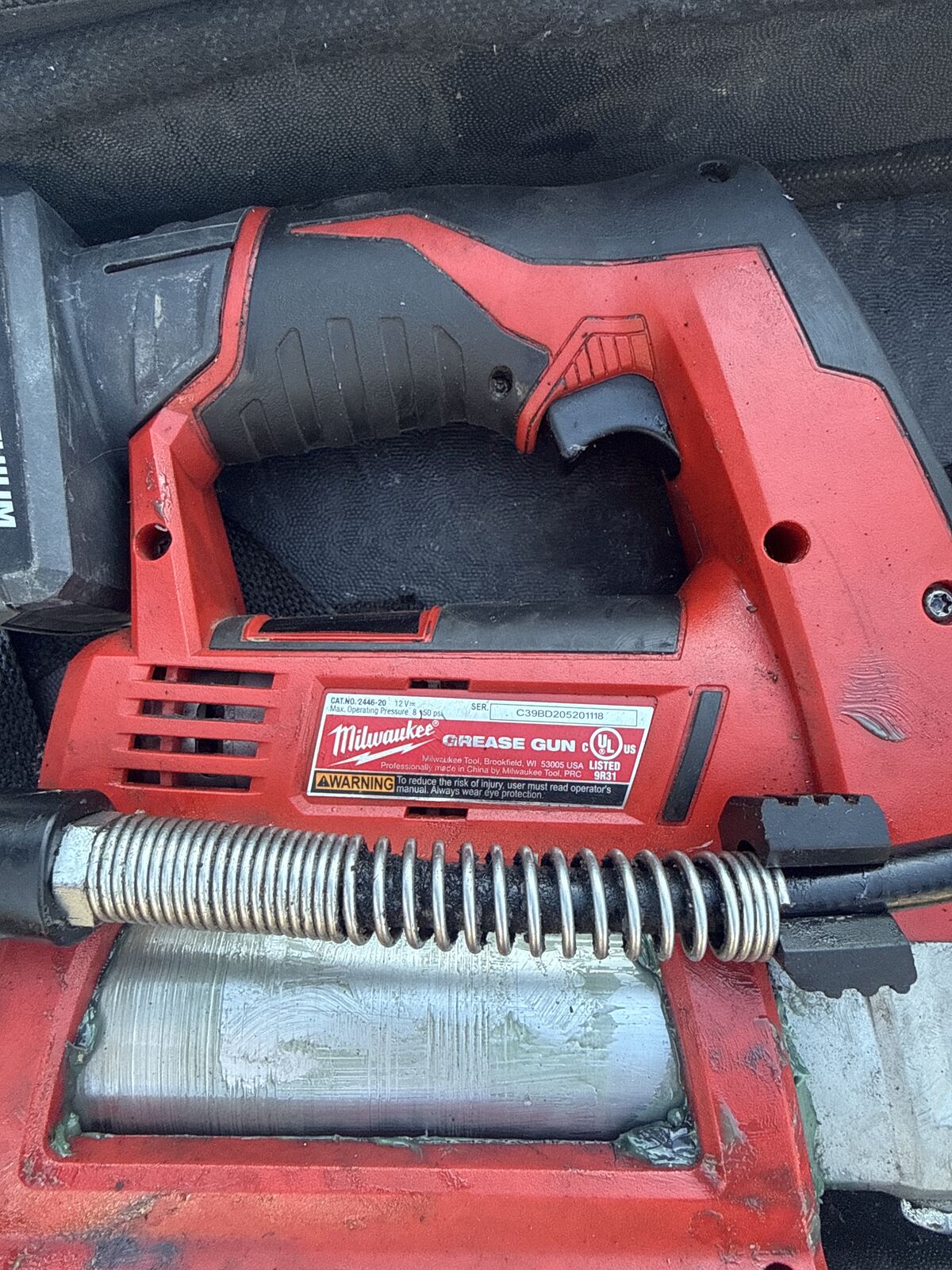 MILWAUKEE M12 12V Lithium-Ion Cordless Grease Gun, 2 AVAILBLE | Power ...