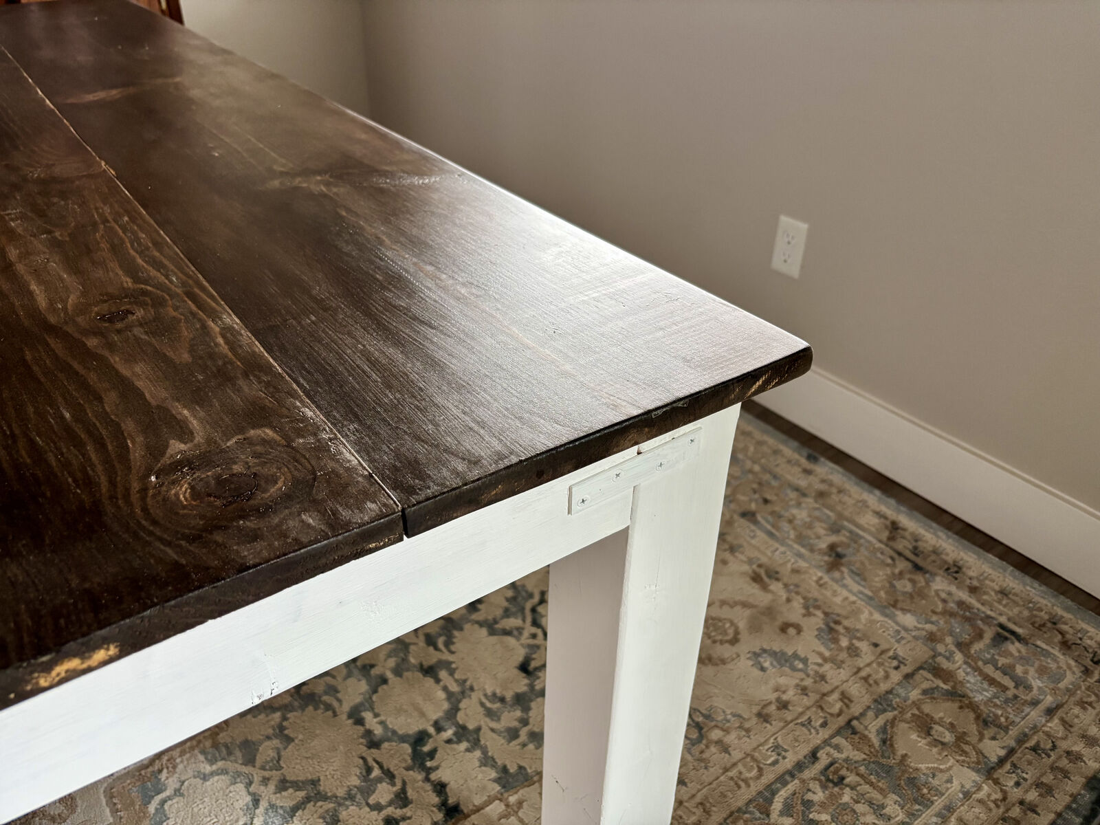 Handmade Rustic Wooden Dining Table – Brand New | Dining Tables | KSL ...