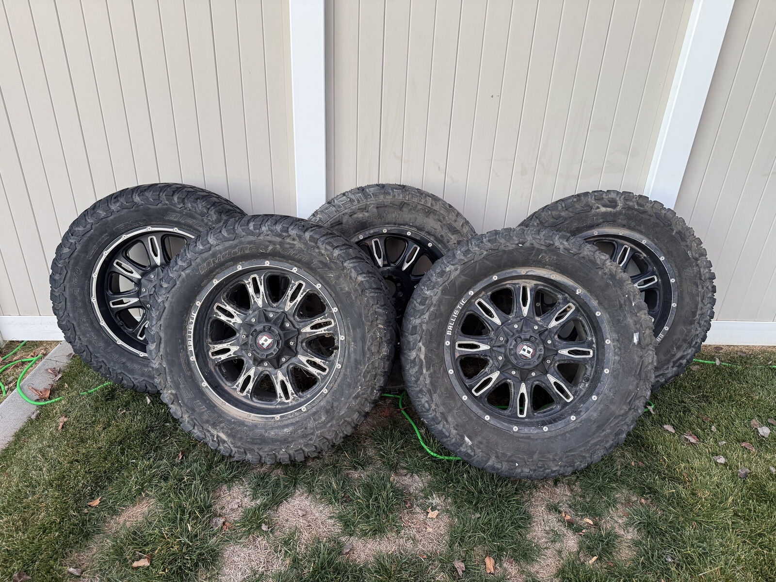 BF Goodrich MudTerrain T/A K03 on BALLISTIC 953-SCYTHE 20X9 WHEELS ...